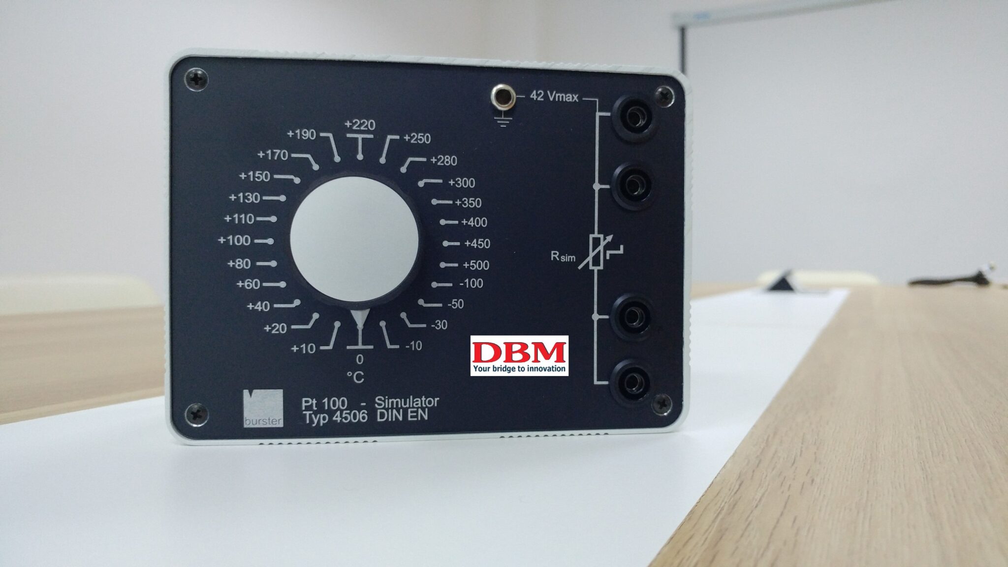 Precision Pt100 Simulator 4506/ 4506S – Burster | DBM